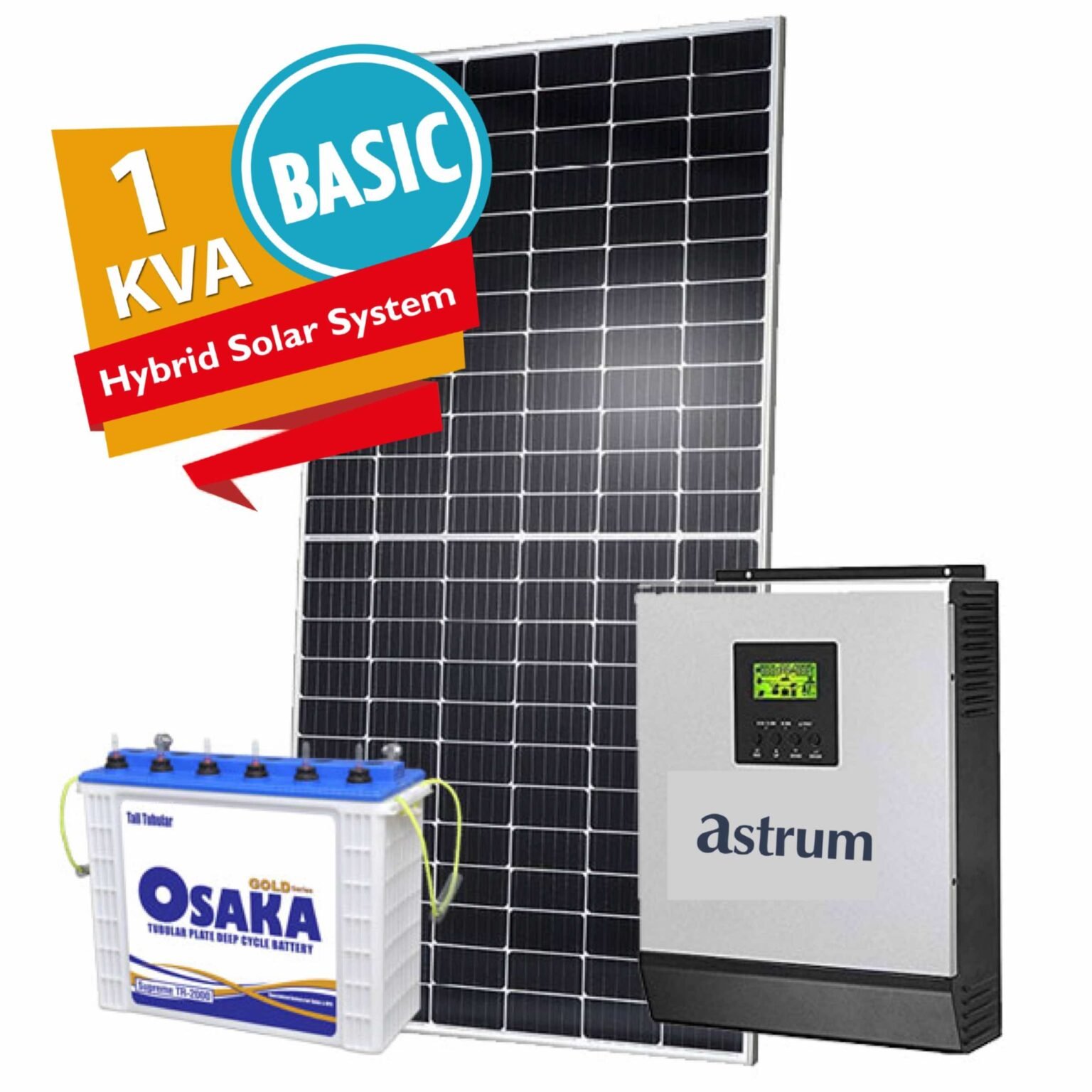 1.5KVA Solar Power System for Homes